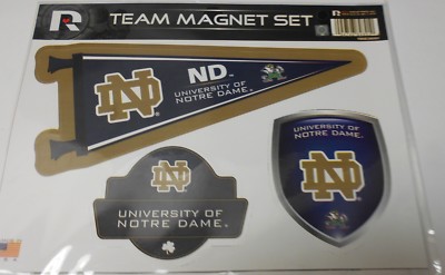 Notre Dame Team Magnet Set. Very Nice! #388/387 | eBay