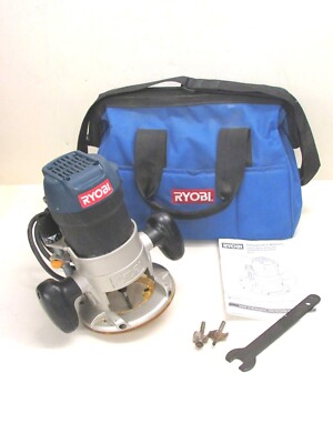 RYOBI TOOLS ROUTER, 120V, 8.5A, 25000 RPM, R163 w/ NYLON BAG & BITS | eBay
