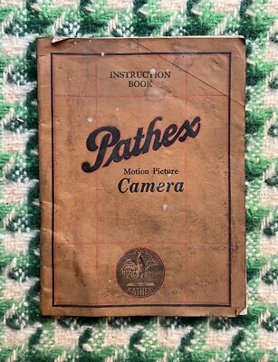 Original Pathex Motion Picture Camera Instruction Book Manual | eBay