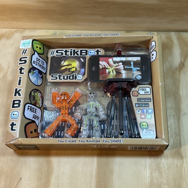 Stikbot Studio Sticky Robot Toy Figure Set for sale online | eBay