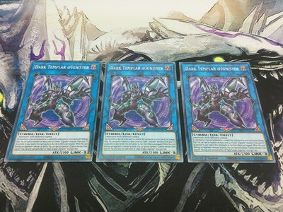 Yugioh! 3x Dark Templar @Ignister MP21-EN017 Common 1st Edition MINT ...