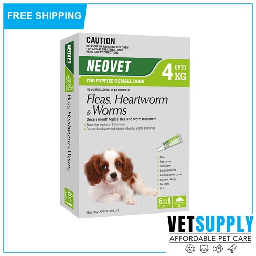 Neovet - for Dogs 6 Pack Full Protection Spot-on Treatment | eBay Australia
