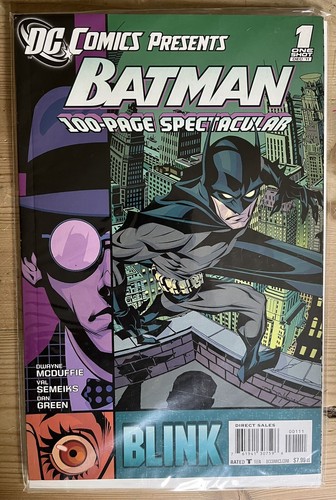 DC BATMAN 100-PAGE SPECTACULAR BLINK #1 ONE-SHOT DEC 2011 | eBay