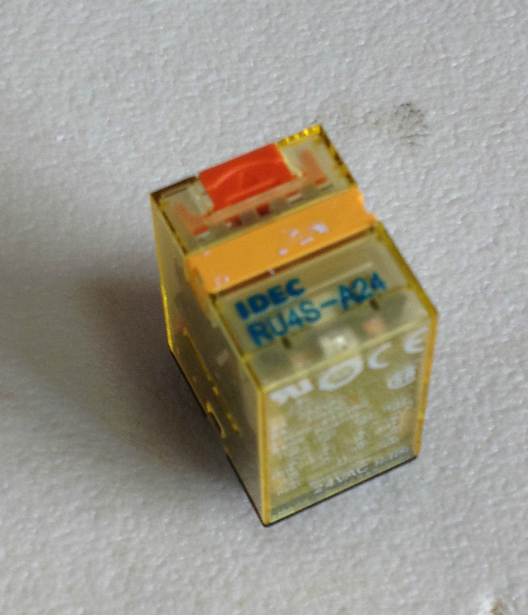 IDEC 24V AC RELAY 14 PINS PART NO. RU4S-A24 | eBay UK