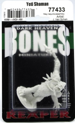 Reaper 77433 Yeti Shaman (Bones) Mountain Apeman Giant Ape Mage Gorilla ...