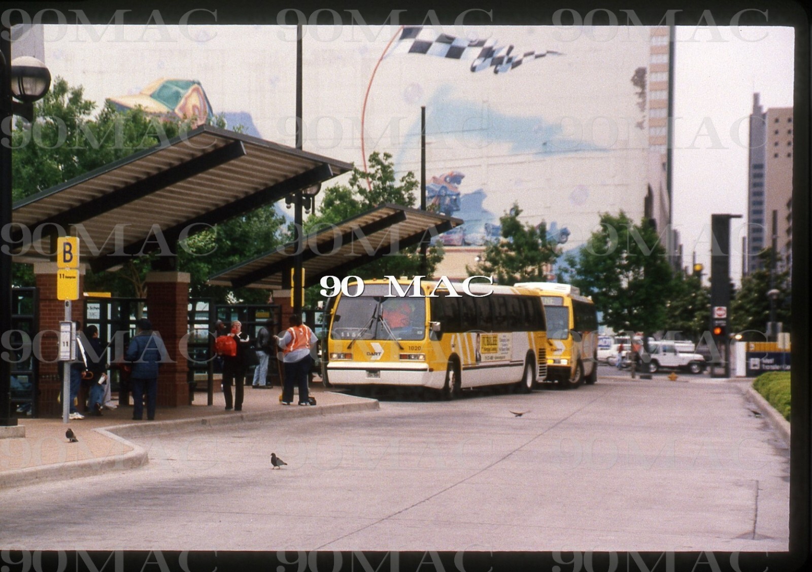 DART. GM RTS BUS #1020. Dallas (TX). Original Slide 2018. | eBay