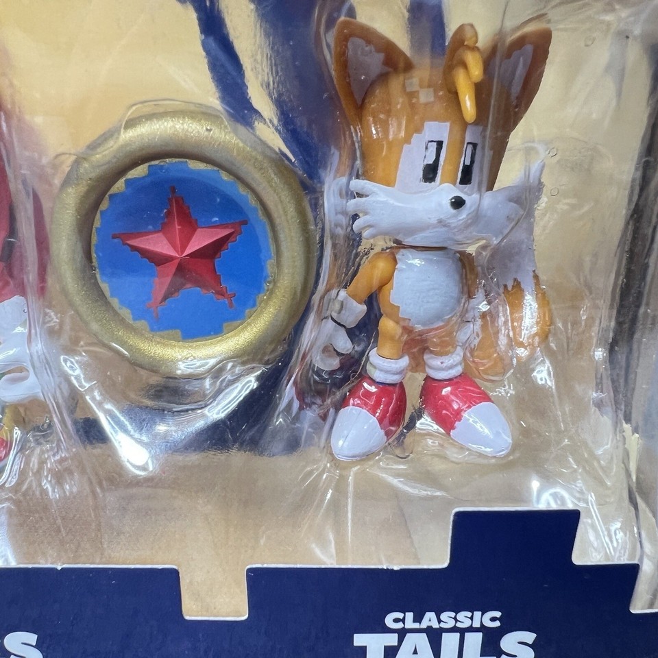 Tomy Pixelated Sonic The Hedgehog Sonic Boom Classic Knuckles Tails ...