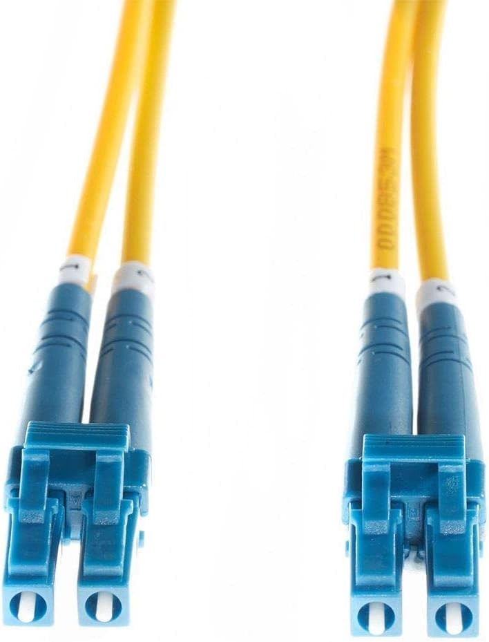 4Cabling Plusoptic 1m LC-LC OS2 / OS1 Singlemode Fibre Optic Duplex ...