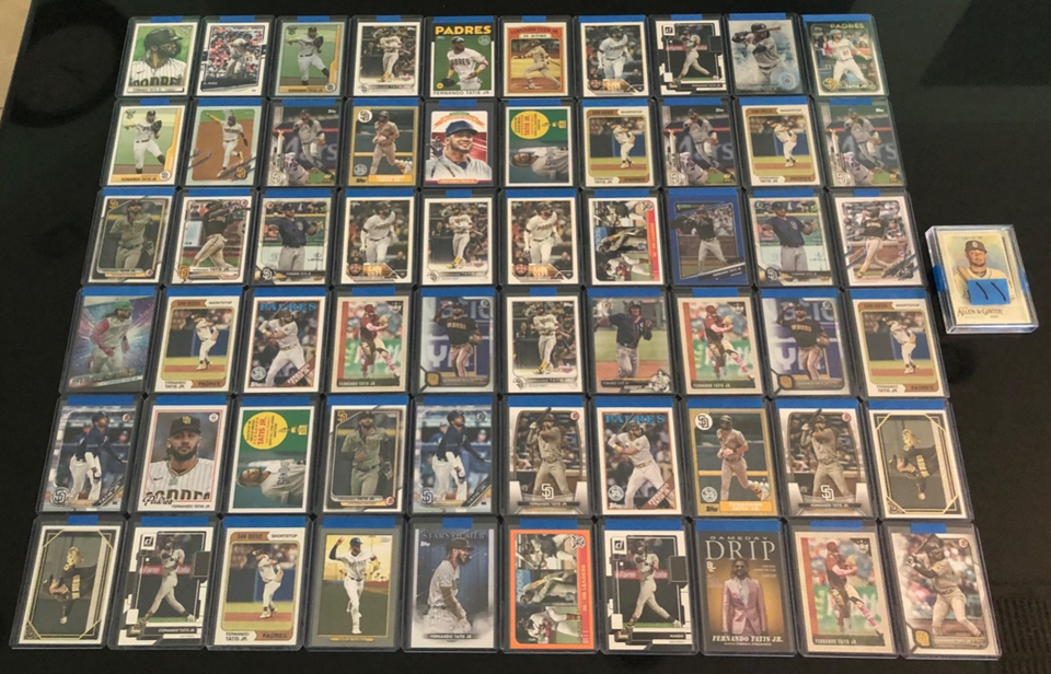 Fernando Tatis Jr., Lot of 156 Cards, Mint Condition. | eBay