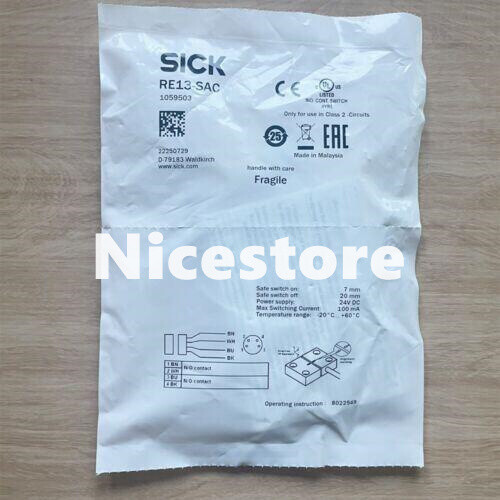 SICK RE13-SAC RE13SAC 1059503 RE13-SAC Safety switch module Brand New ...