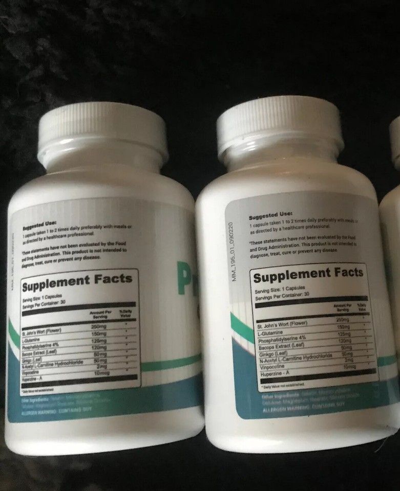 ProMind Complex Improve Focas,Memory Relieve Stress.60Caps💯 | eBay