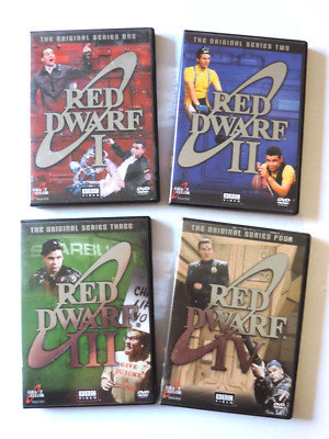 Red Dwarf DVD Series 1 2 3 4 BBC Video I II III IV 8 Discs Series 1-4 ...