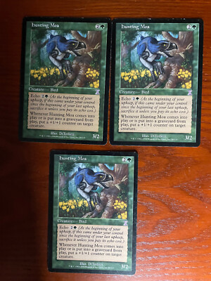 MTG Hunting Moa CARD SINGLE USED EXCELLENT CONDITION SEE PHOTOS | eBay