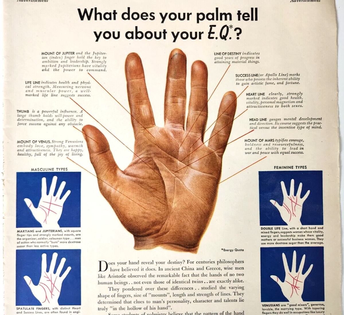 Palm Reading For Health