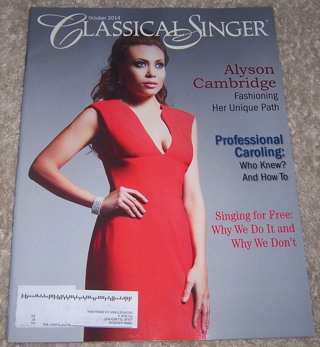 Classical Singer Magazine