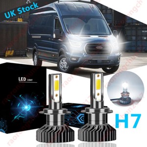 FOR Ford Transit Custom 12-18 LED Headlight Bulbs Replace halogen kit ...