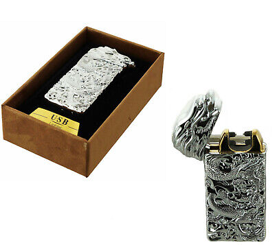 Dragon Shake Electronic Pulse Dual Arc Plasma Lighter with USB ...