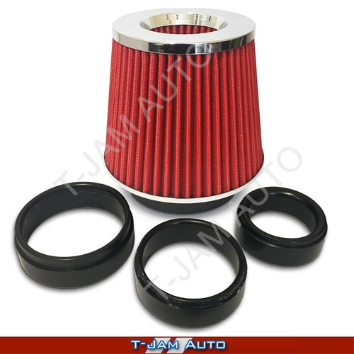 SAAS Performance Dual Cone Red Multifit Pod Filter 60-100mm Air Filter ...