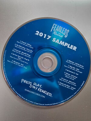 fearless records 2017 sampler CD | eBay