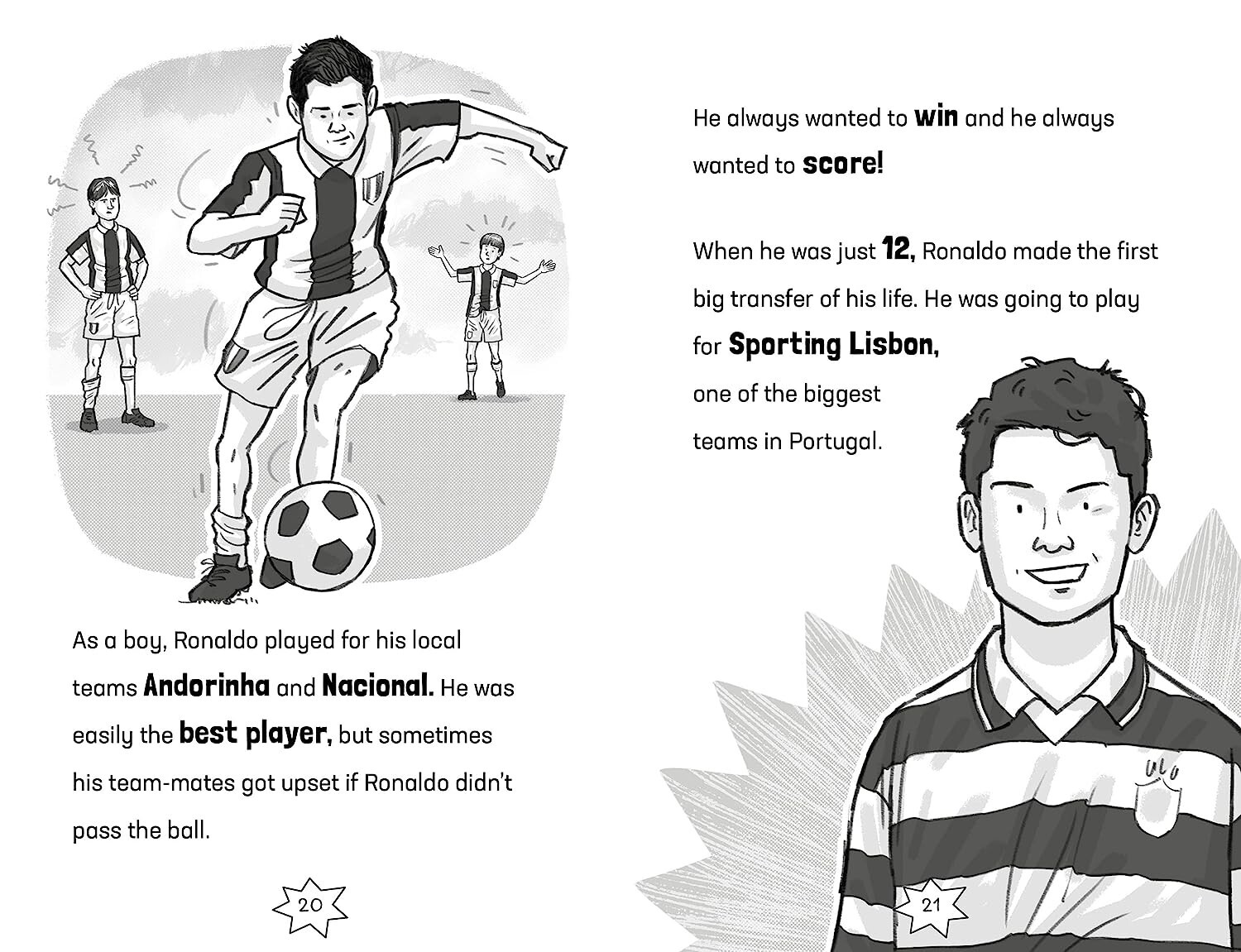 Football Superstars: Ronaldo Rules by Simon Mugford, Dan Green NEW BOOK ...