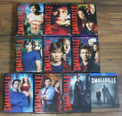 Smallville Complete series - Season 1, 2, 3, 4, 5, 6, 7, 8, 9 DVD and ...