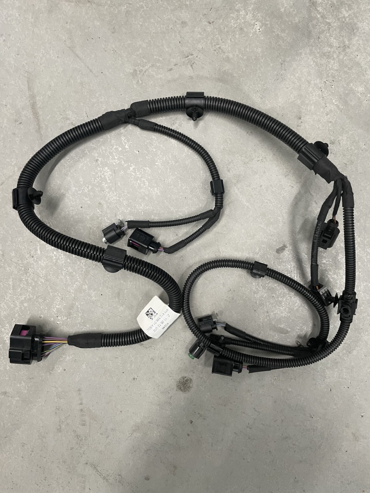 PORSCHE PANAMERA WIRE HARNESS FRONT BUMPER PDC 97061255601 2014 2015 ...