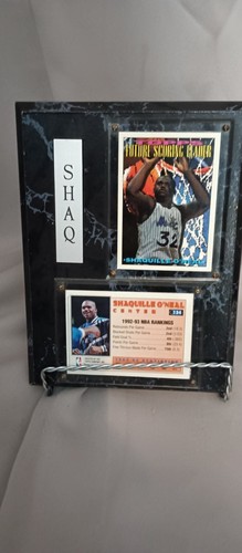 Shaquille O'Neal Topps All-Rookie Card Plaque - A 6"X8" Plaque Great ...