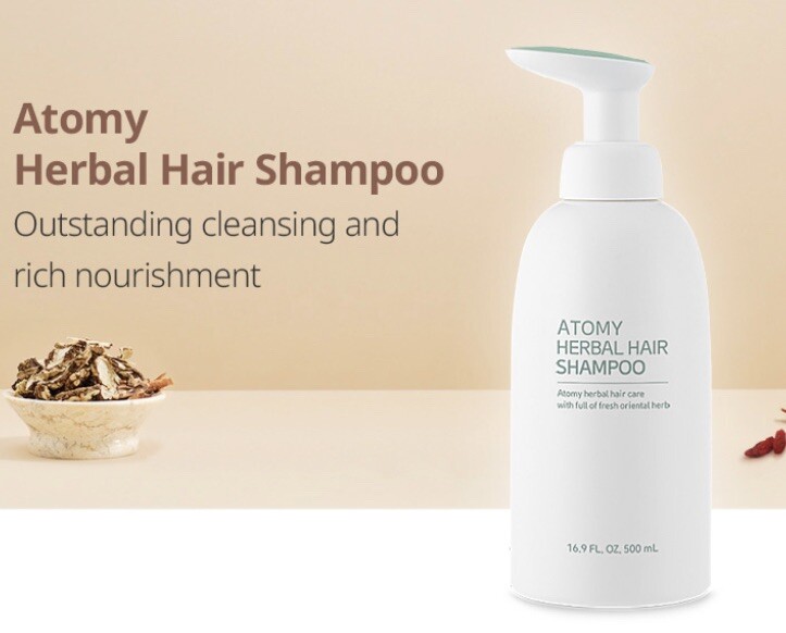 2 ATOMY HERBAL Hair Shampoo & Hair Conditional 16.9OZ - 500ml*NEW ...
