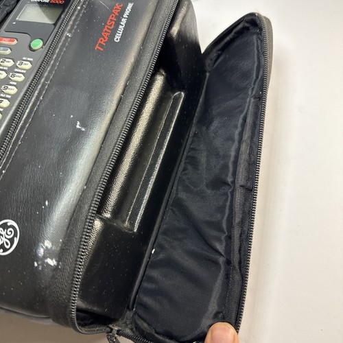 GE TransPak Cellular Mobile Brick Bag Phone CarFone 5000 UNTESTED | eBay