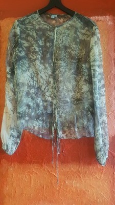 JIGSAW Sheer Top - Size 8/34 EU | eBay Australia