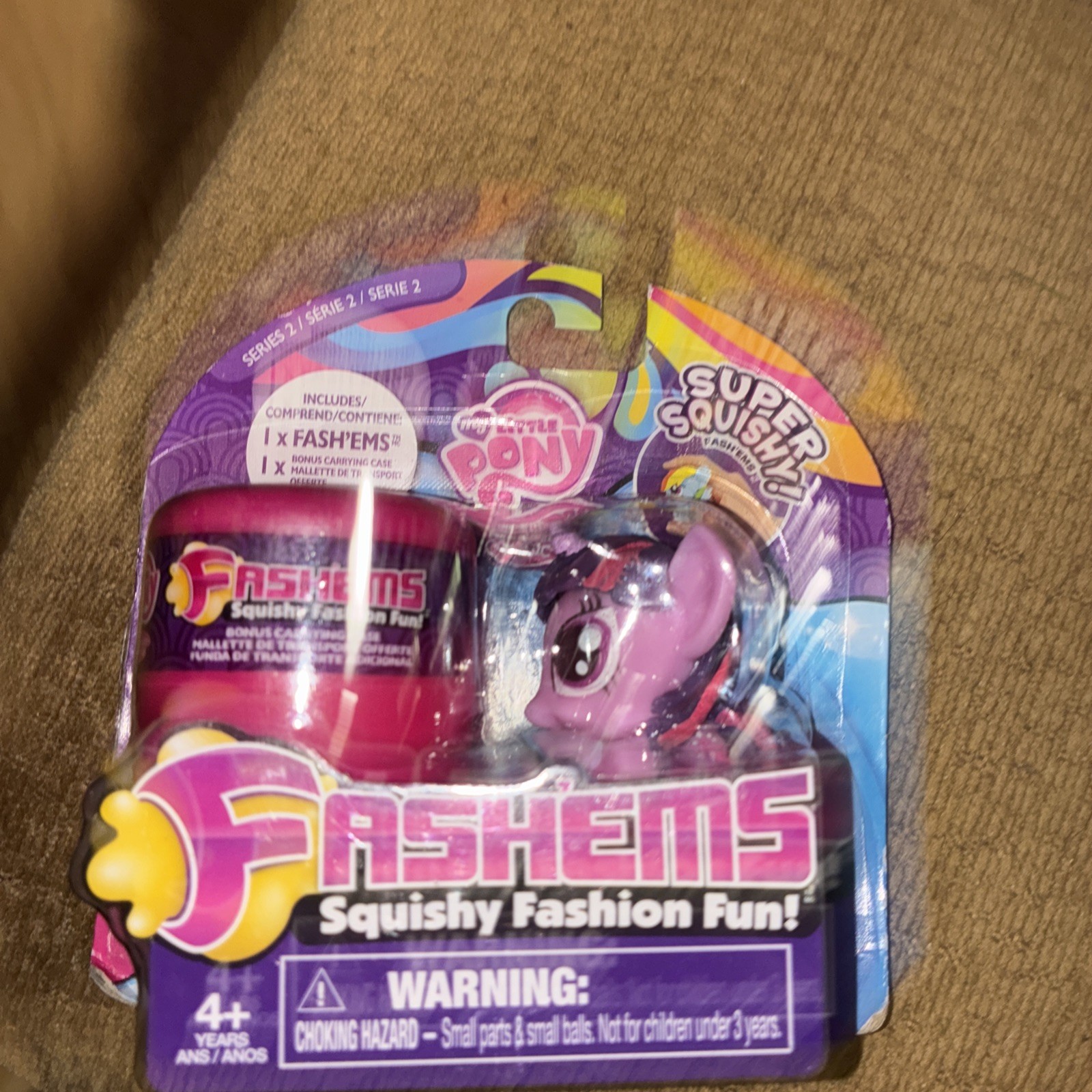 My Little Pony Series 2 Fashems w/ Bonus Carry Case Twilight Sparkle | eBay