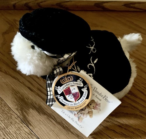 MUFFY’S Dog LULU”Portrait in Black & White” 1997 ~ RARE- NEW With TAGS ...