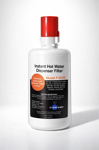 inSinkerator Instant Hot Water Dispenser Filter Model F-201R New Sealed ...