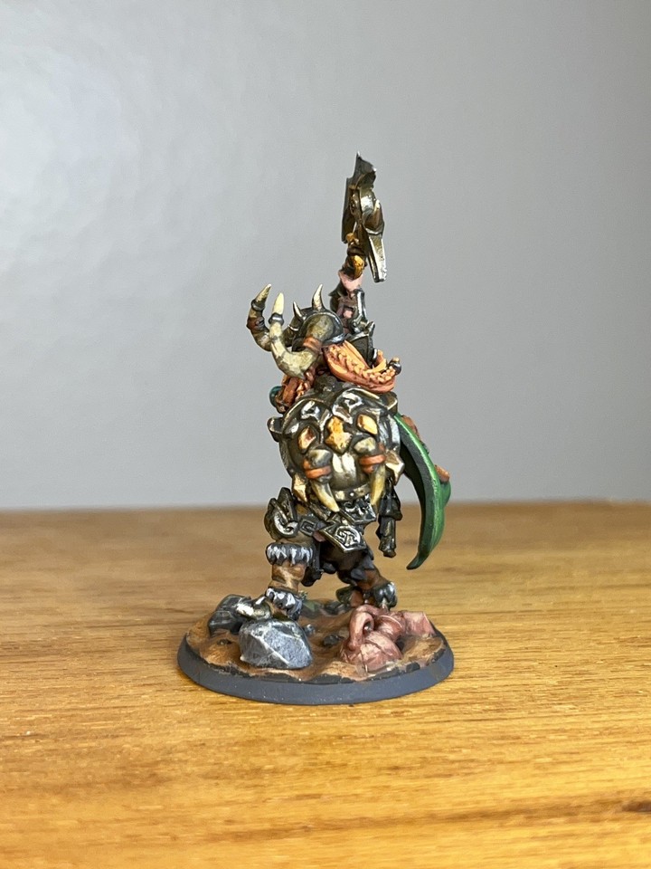 Painted Barbarian Fighter Miniature, Pro Painted D&D DND Miniature ...