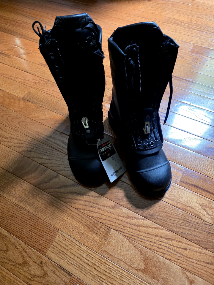 MENS HAIX SPECIAL FIGHTER USA WILDLAND FIRE FIGHTING BOOTS BLACK 8 M US ...