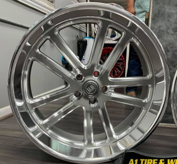 4 NEW 22" US MAG BULLET U130 22X9 + 22X10.5 5X127 (5X5) CHEVY GMC RIMS ...