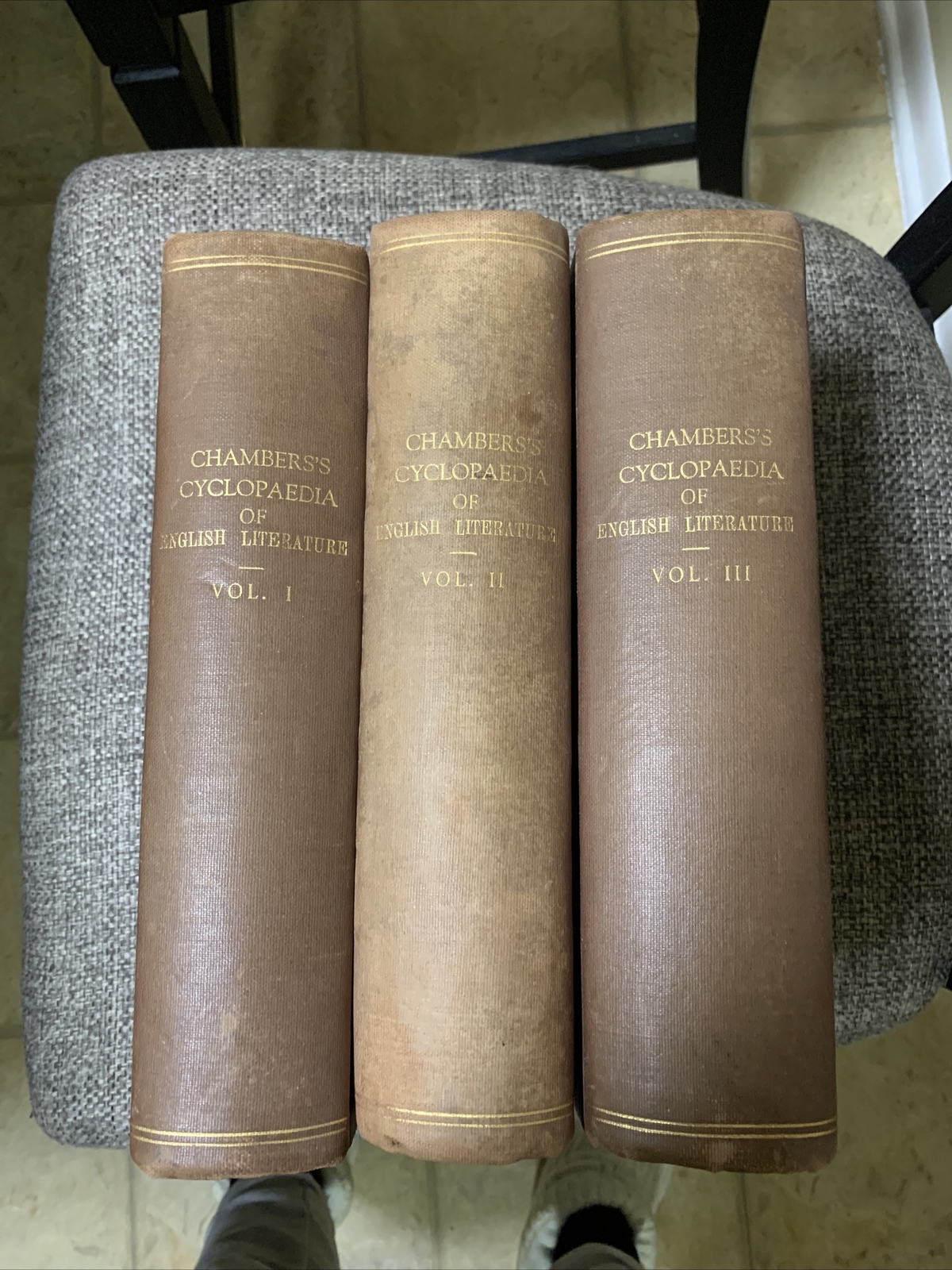 Chambers's Cyclopaedia Of English Literature By David Patrick 3 Vol ...