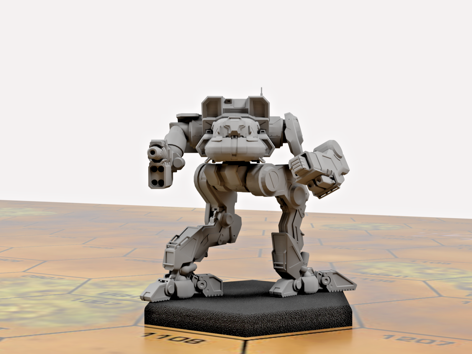 Kit Fox (Uller) Prime | CGL 1:265 Scale Battlemech | Battletech ...