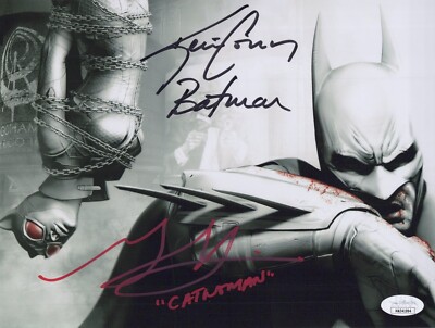 KEVIN CONROY & GREY DELISLE Signed BATMAN ARKHAM CITY 8x10 Photo JSA ...
