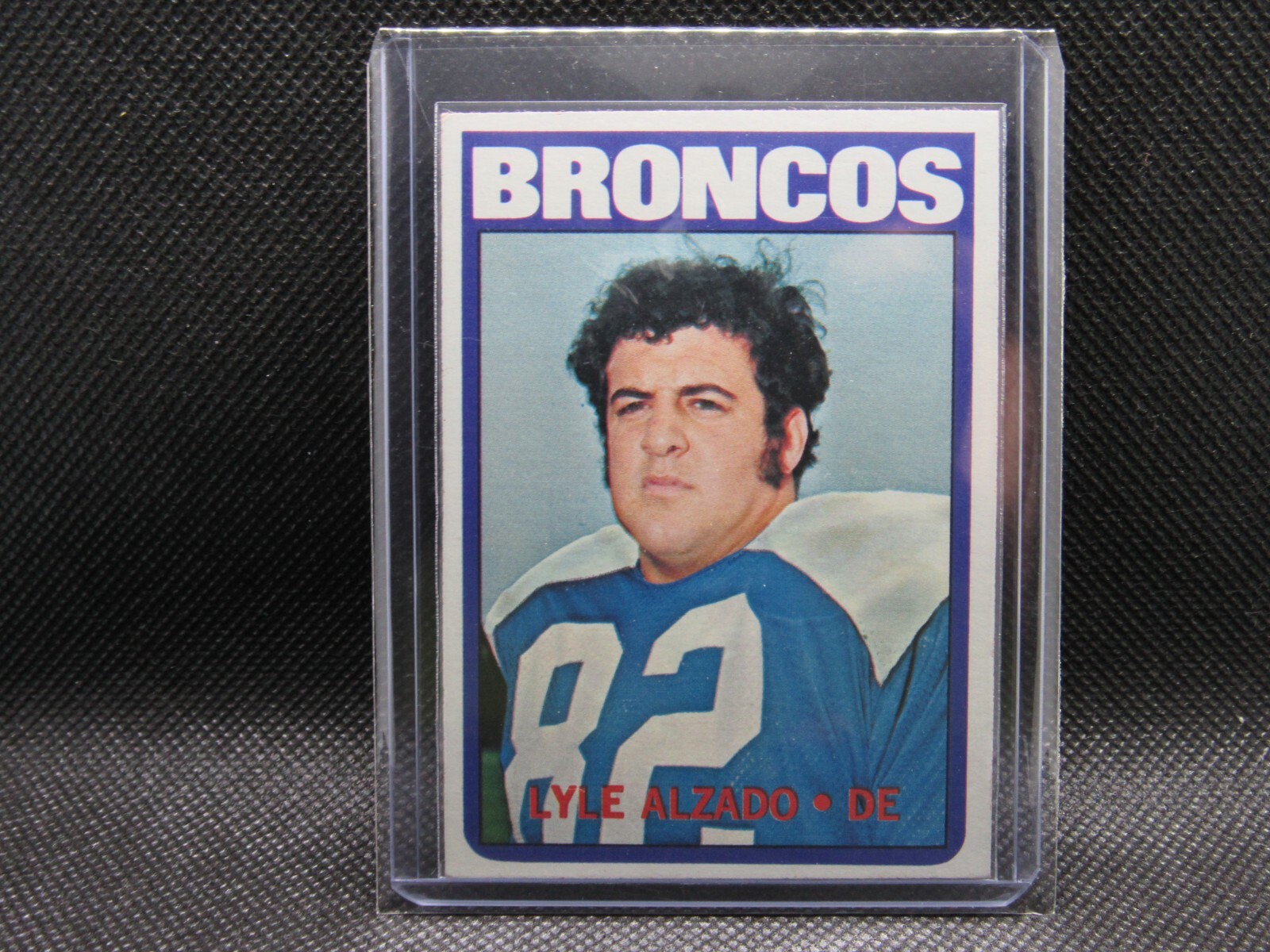 1972 LYLE ALZADO TOPPS FOOTBALL ROOKIE CARD # 106 BRONCOS | eBay