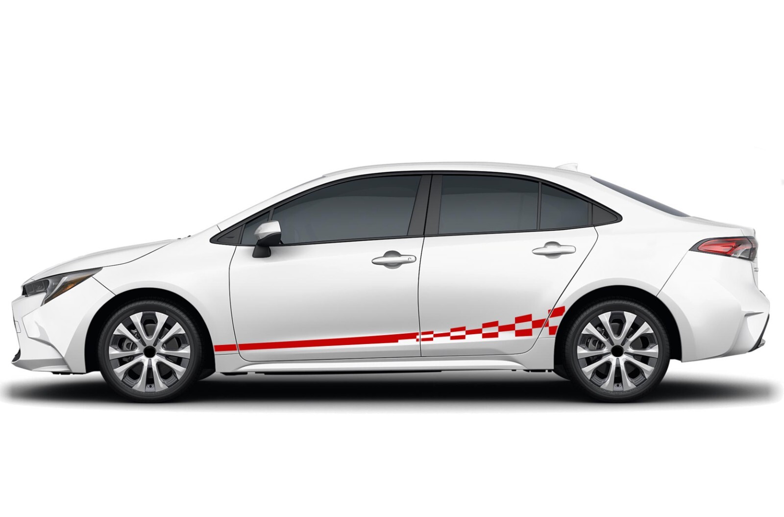 Decal for Toyota Corolla L LE SE Nightshade Apex XLE Sport Stripes ...