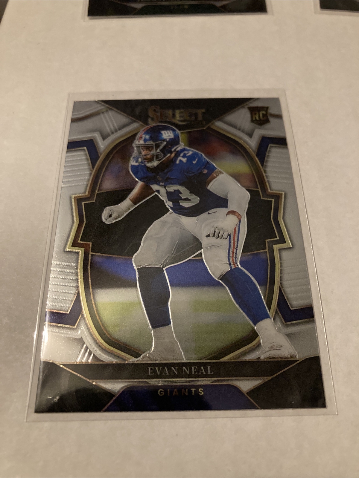 2022 Select Football Concourse #83 Evan Neal Rc Giants | eBay