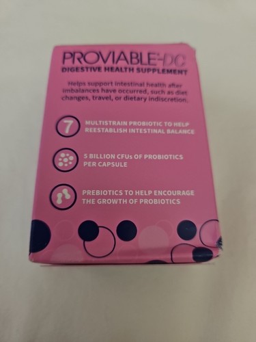 Nutramax Laboratories 30ct Proviable DC Probiotic Cap DOG & CAT Ex07 ...
