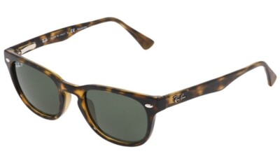 🔥 GENUINE Ray-Ban RB4140 710/58 49-20 145 3P Havana Brown/Green ...