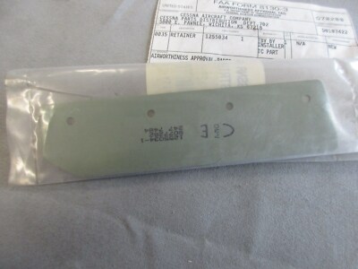 Cessna Aircraft Retainer, P/N 1255034-1 (TA) New Surplus | eBay