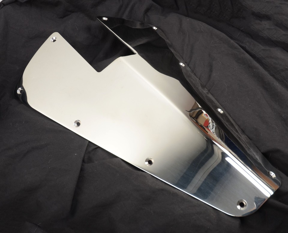 NEW Edgewater Boats Bow Plate 316 Stainless Cut for Manta Roller Anchor ...