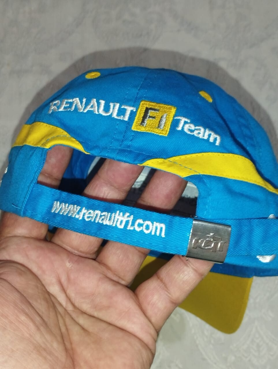 RENAULT F1 Team Spirit Official Cap Hat - Blue Yellow… - Gem