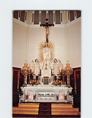 Postcard St. Marys Church Main Altar Church Point Canada | eBay