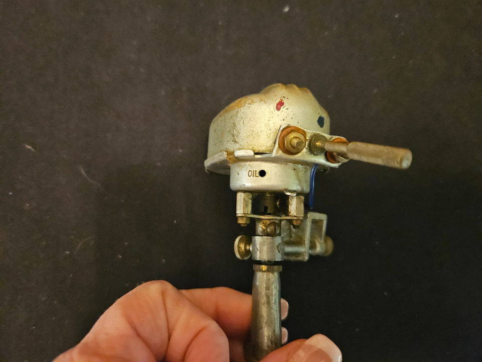 VINTAGE IMP INTERNATIONAL MODELS INC. MINIATURE MODEL BOAT OUTBOARD ...