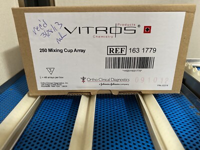 VITROS 163 1779, 250 MIXING CUP ARRAY 48 ARRAYS PER BOX | eBay